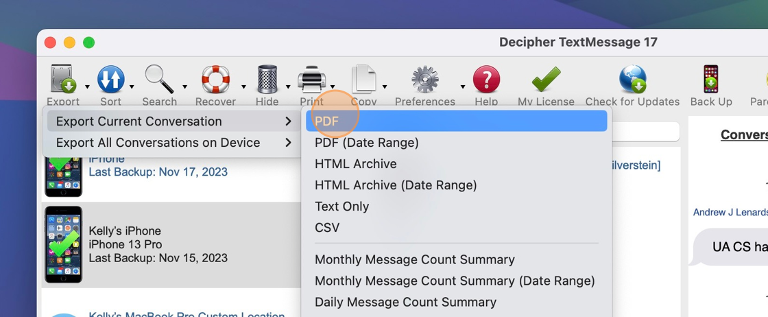 How to Print Text Messages from iPhone - Techniques for Short or Long ...