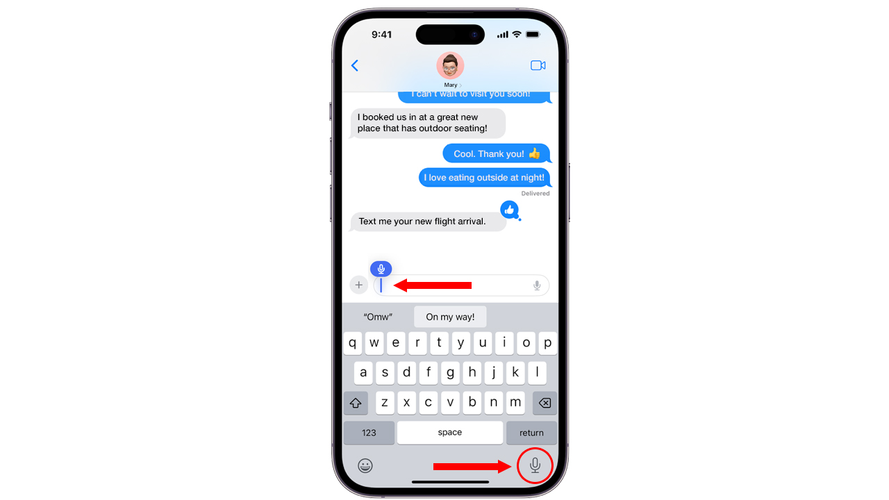 How to Send iPhone Text Messages Using Dictation