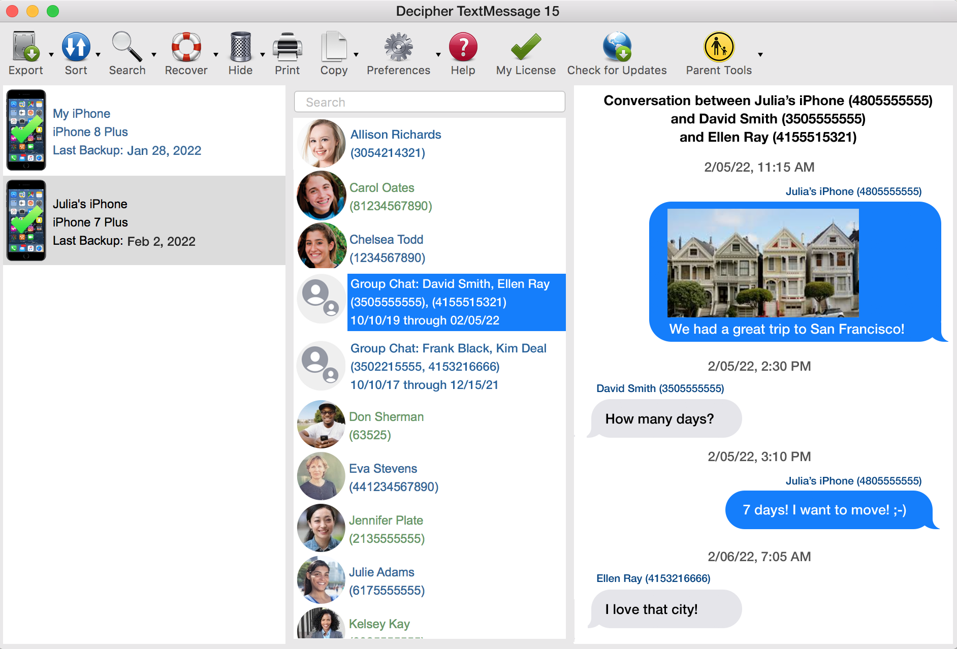 How To Print Group Text Messages From An IPhone