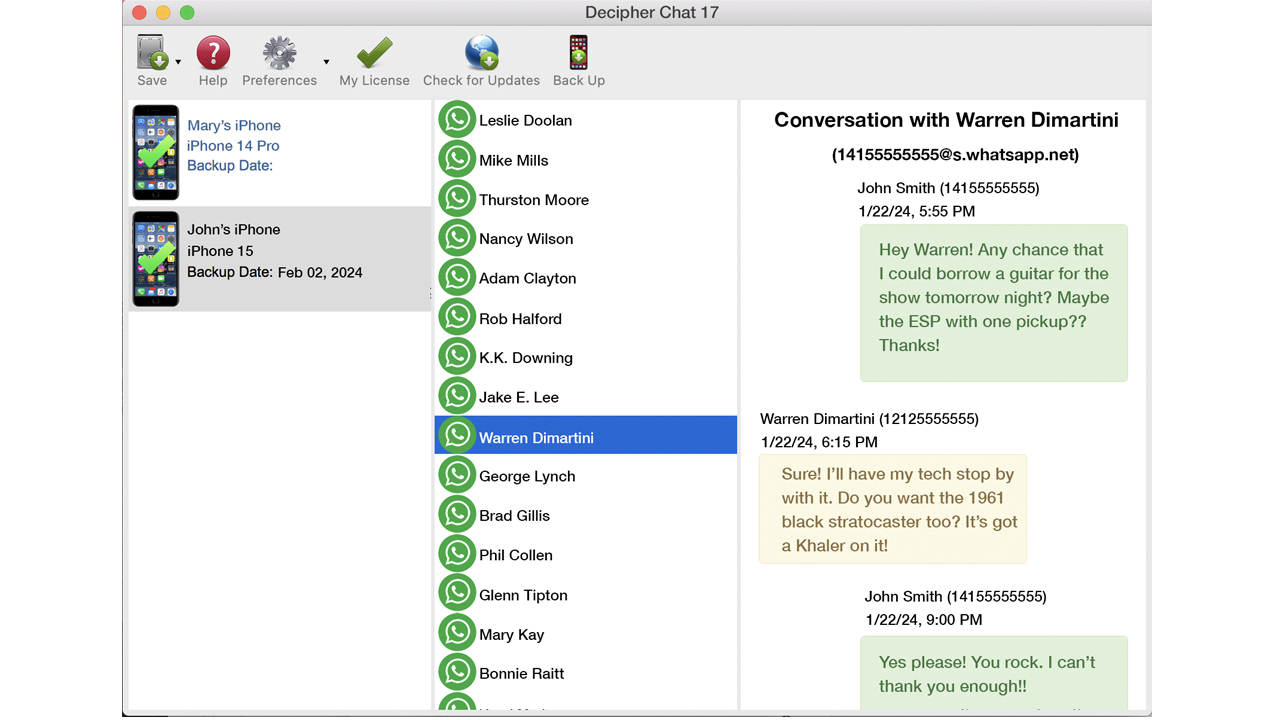 Print WhatsApp Chats to PDF