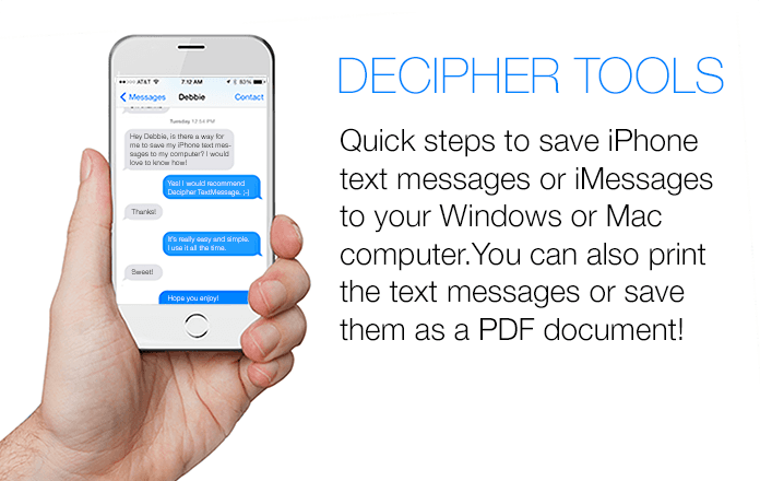 How To Transfer And Save iPhone Text Messages Windows Or Mac