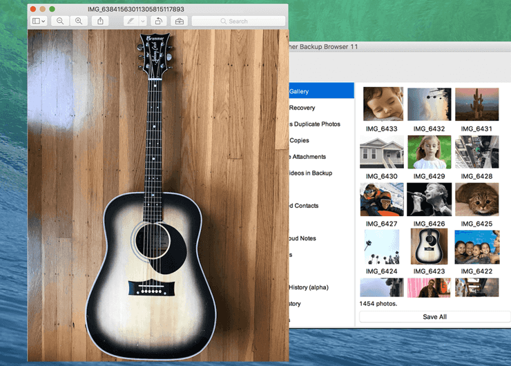Save and Recover iPhone Photos with Decipher Backup Browser